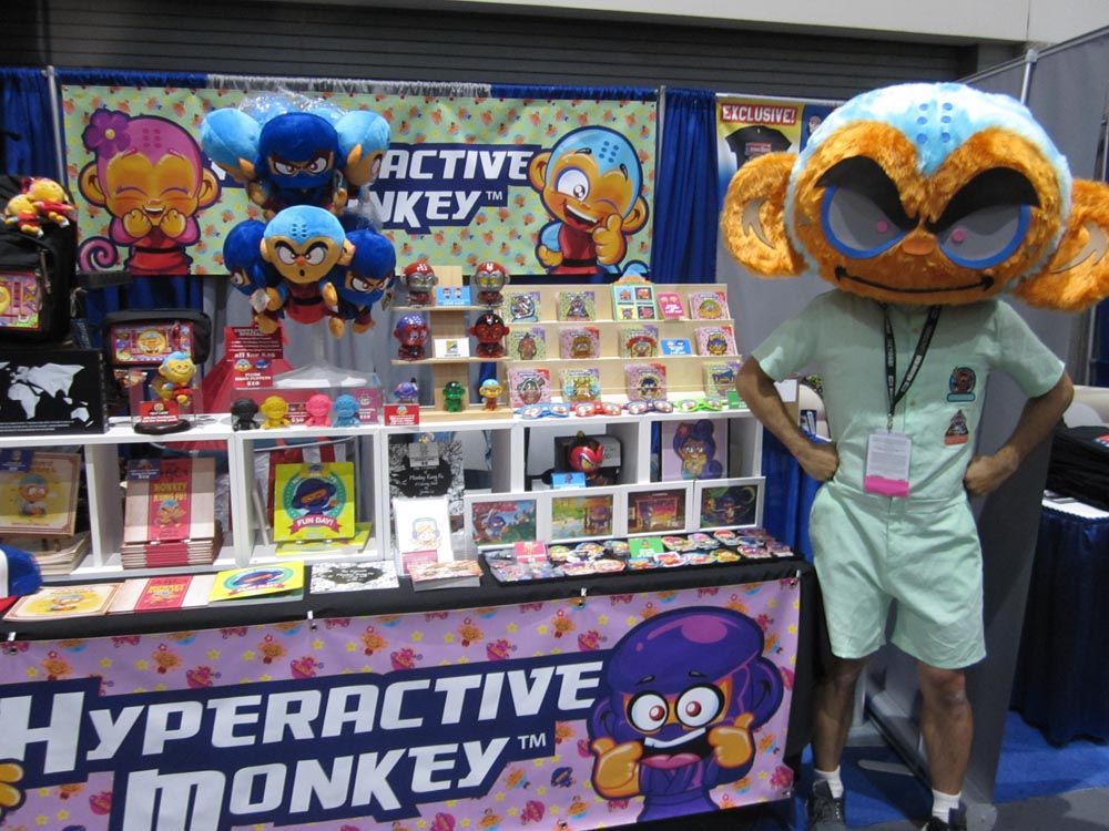 Hyperactive Monkey at SDCC 2018!!! - SpankyStokes.com | Designer Toy • Vinyl Toy • Art Toy Blog